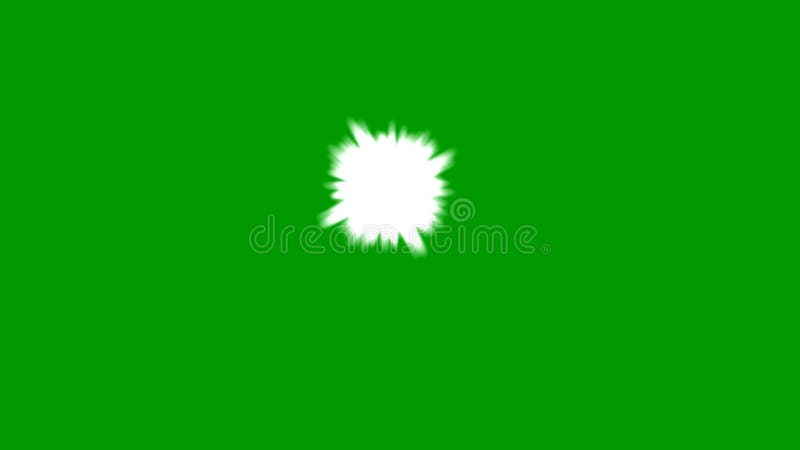 Shining Star on Green Screen Background Motion Graphic Effect. Stock ...