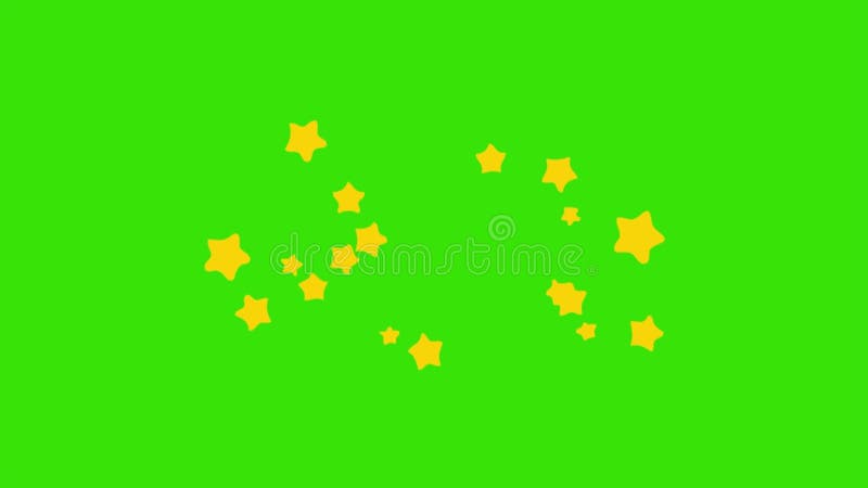 Shining Star Particles Green Screen Motion Graphics Stock Footage ...