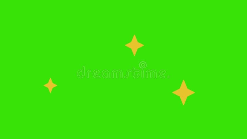 Shining Star Particles Green Screen Motion Graphics Stock Footage ...
