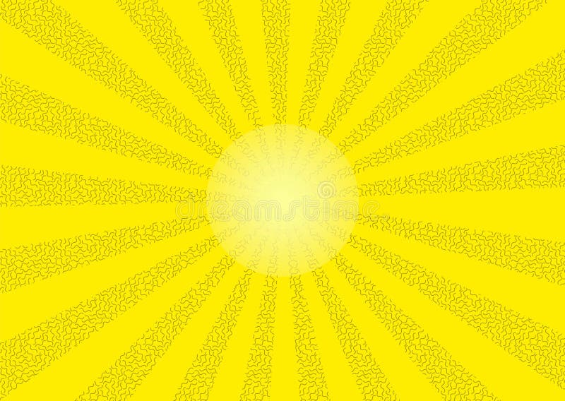 Shining Sun in Retro Style As Graphics Stock Vector - Illustration of ...