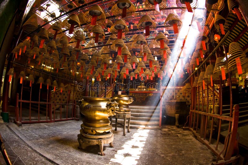 Shining Sunlight in the Temple Stock Photo - Image of architecture ...