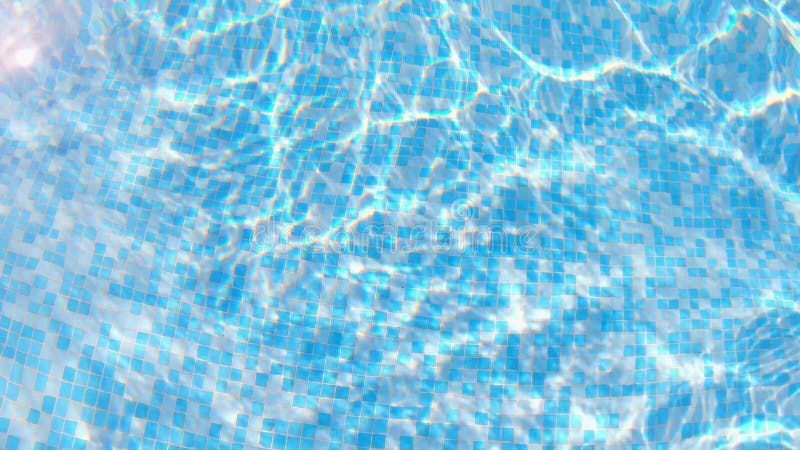 Shining Water in the Swimming Pool. 4k Video Stock Video - Video of ...
