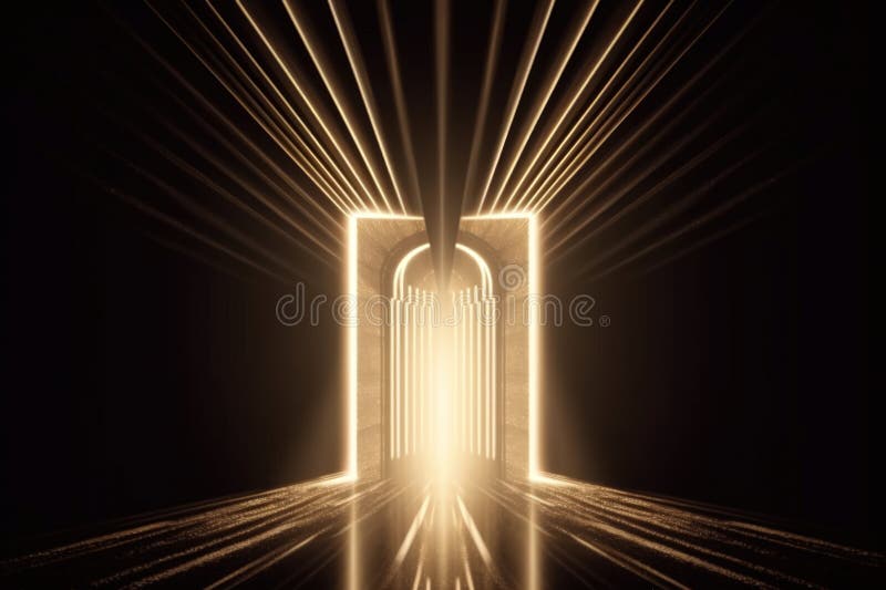 Empty White Walkway Dark Wall Stock Illustrations – 68 Empty White ...