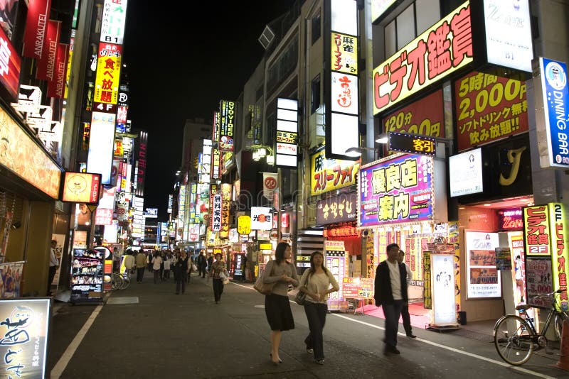 Shinjuku editorial stock image. Image of vacations, commerce - 7770904