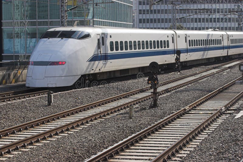 Kyushu Shinkansen 800 Series Bullet Train Editorial Stock Photo - Image ...