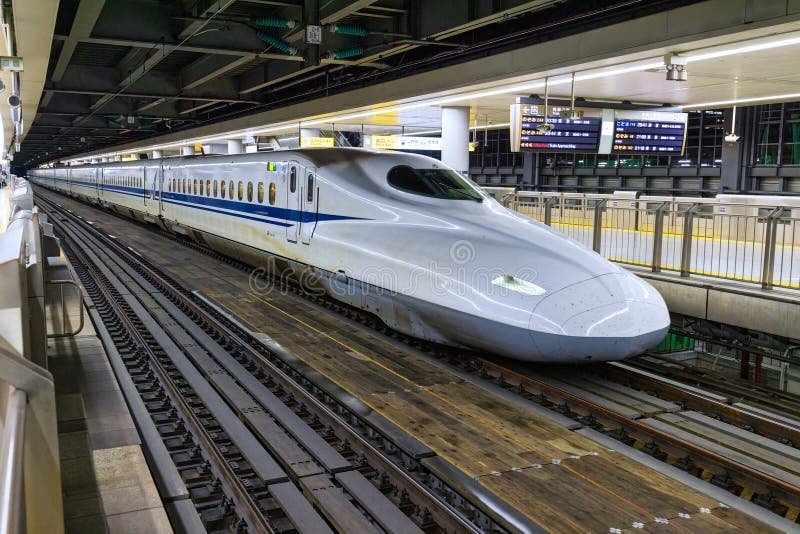 Kagoshima, Japan. - 11.November 2024: Shinkansen Bullet Train Stock ...