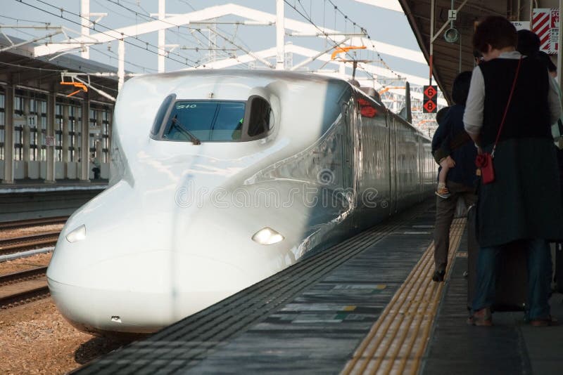 Bullet train stock photo. Image of rush, signal, line - 14501550