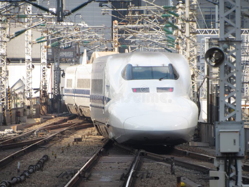 Shinkansen Train is Approaching Tokyo Station Editorial Photo - Image ...
