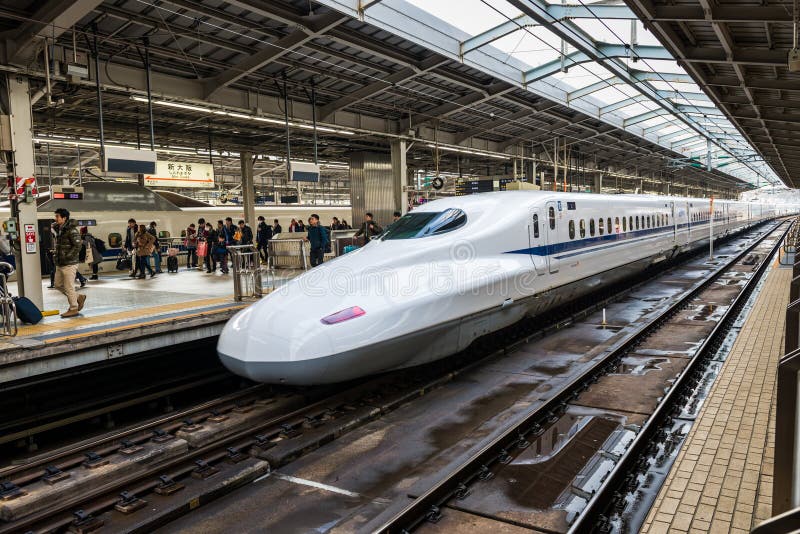 Kyushu Shinkansen 800 Series Bullet Train Editorial Stock Photo - Image ...