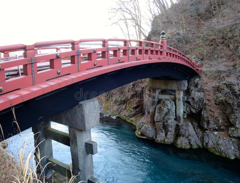 Shinky? Bridge, Nikko, Japan Stock Image - Image of shinky, shinkyo ...