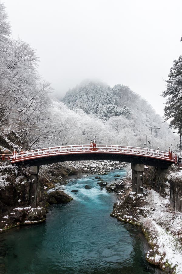 Shinkyo sacred bridge stock photo. Image of covered, beauty - 66447148