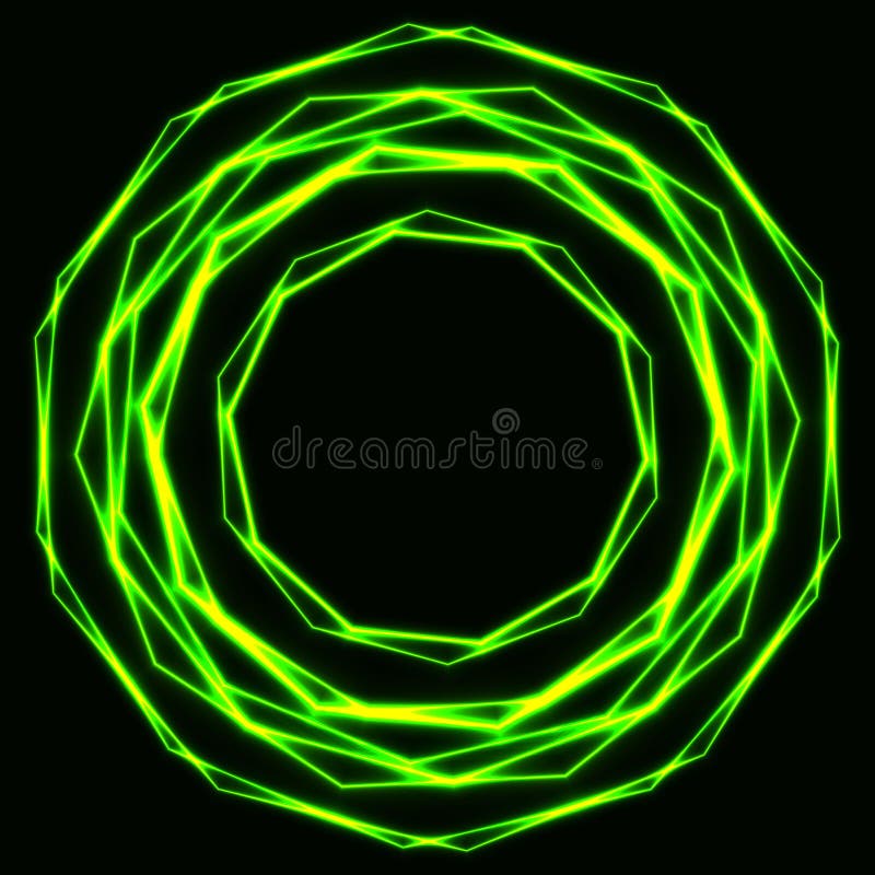 Green Magic Crystal, Emerald or Beryl Vector Icon Stock Vector ...
