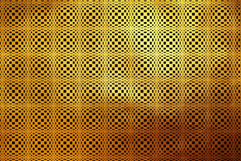 Shinning Unique Creative Checkered Dynamic Modern Golden Abstract ...