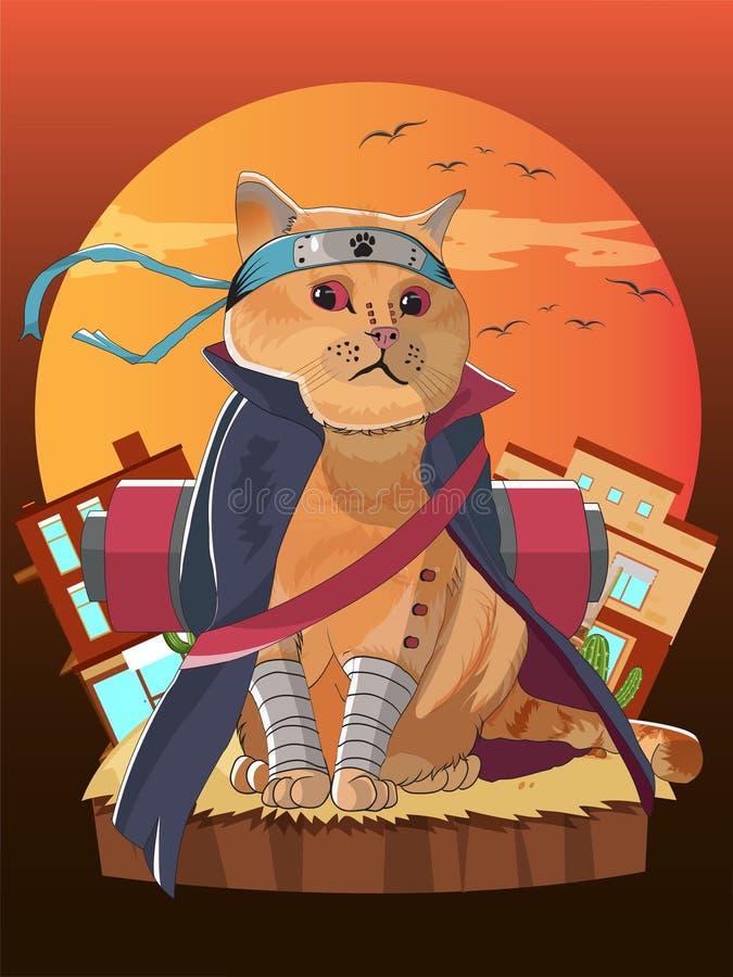 Cat Ninja Stock Illustrations – 702 Cat Ninja Stock Illustrations ...