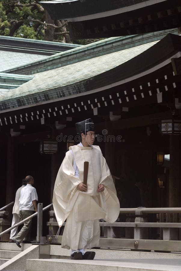Shinto Priest, Tokyo, Japan Editorial Stock Photo - Image of asia ...