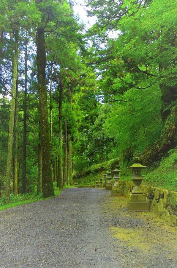 Sacred Steps in the Shinto Shrine Stock Image - Image of religious ...