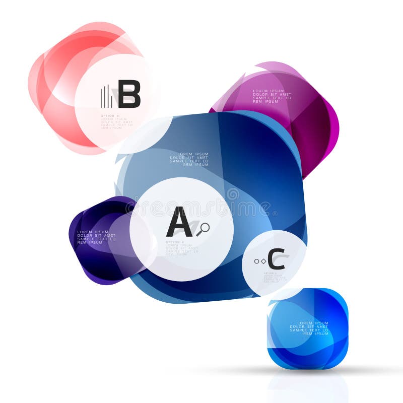 Shiny abstract elements stock illustration. Illustration of grunge ...