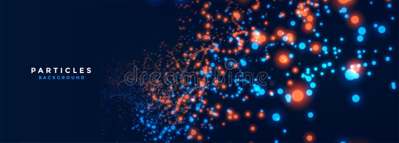 Shiny and Abstract Technology Particle Wallpaper for Visualization ...