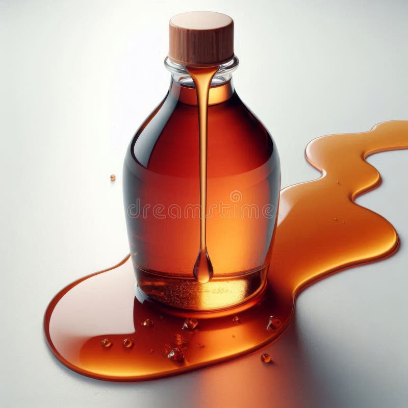 Shiny Amber Stone on Black Background Stock Illustration - Illustration ...