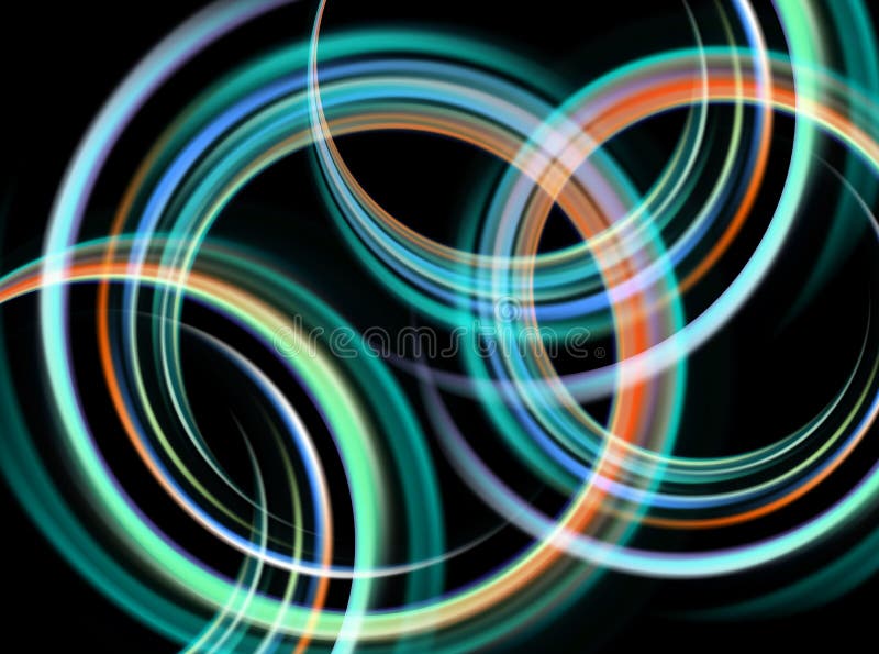 Shiny Background with Color Circle Stock Vector - Illustration of glow ...