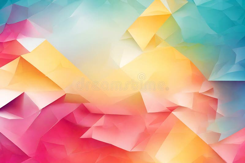 Shiny Background Made with Triangles. Low Poly Style Background Stock ...