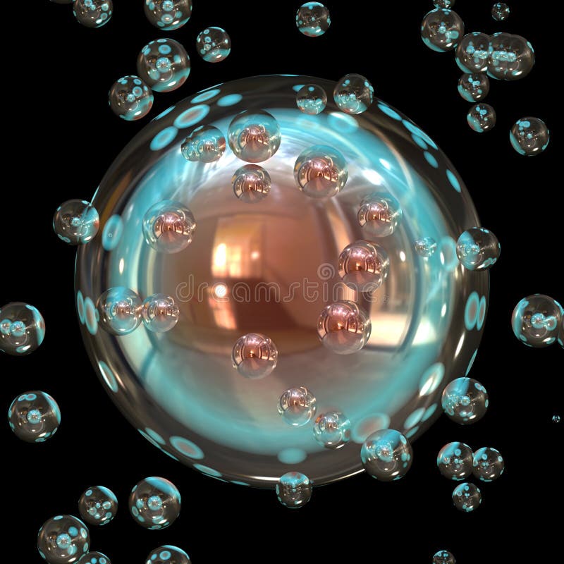 Shiny ball stock illustration. Illustration of scattered - 4925315