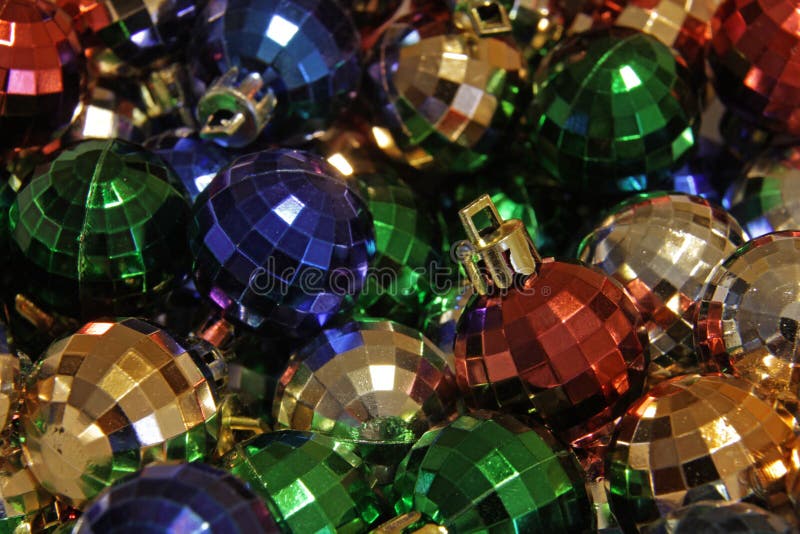 Shiny Bauble Pile stock photo. Image of glittering, bauble - 35103568