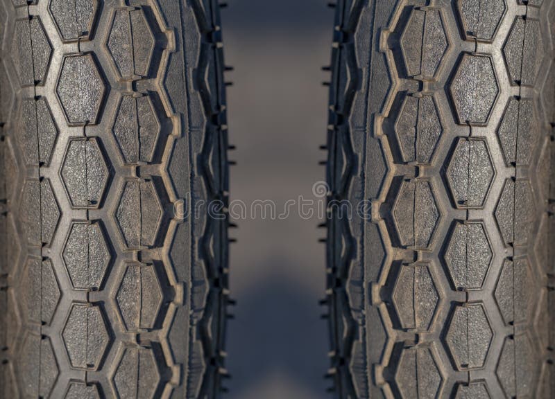 Shiny Bicycle Tyre Pattern Macro Photography Stock Photo - Image of ...