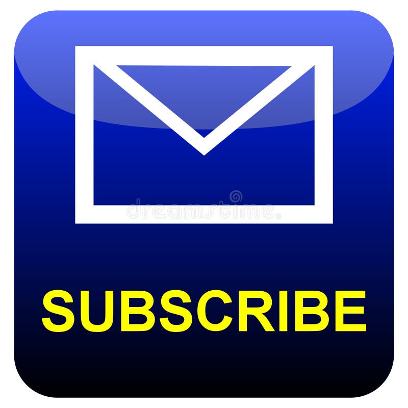 Shiny Subscribe Button Vector Stock Illustration - Illustration of ...