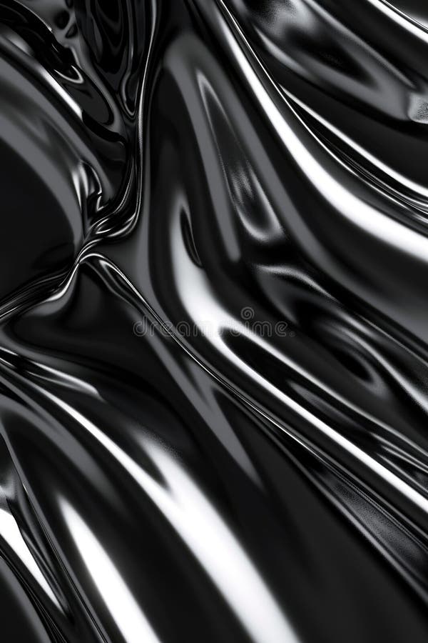 Shiny Black Surface stock image. Image of smooth, close - 376131827