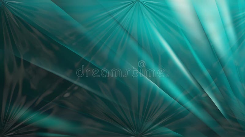 Shiny Black and Turquoise Abstract Beautiful Elegant Illustration ...