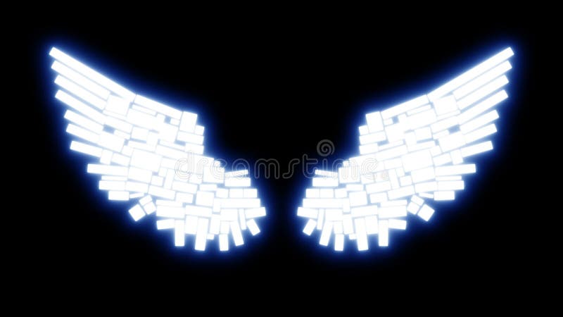 Blue Stylized Atom and Electrons Stock Video - Video of background ...