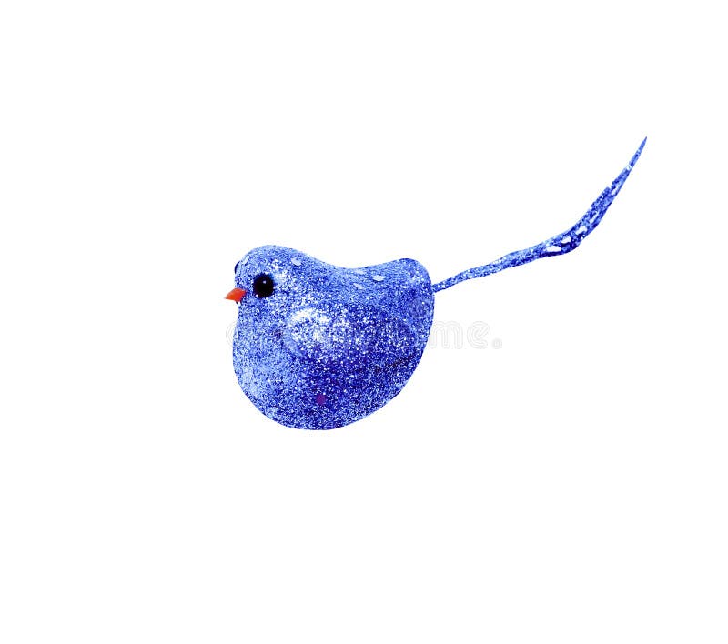 Shiny blue bird stock photo. Image of design, idea, present - 164009706