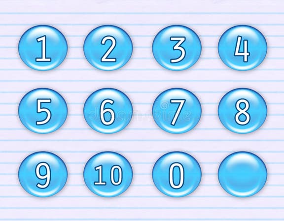 Blue Icons Number Stock Illustrations – 24,646 Blue Icons Number Stock ...