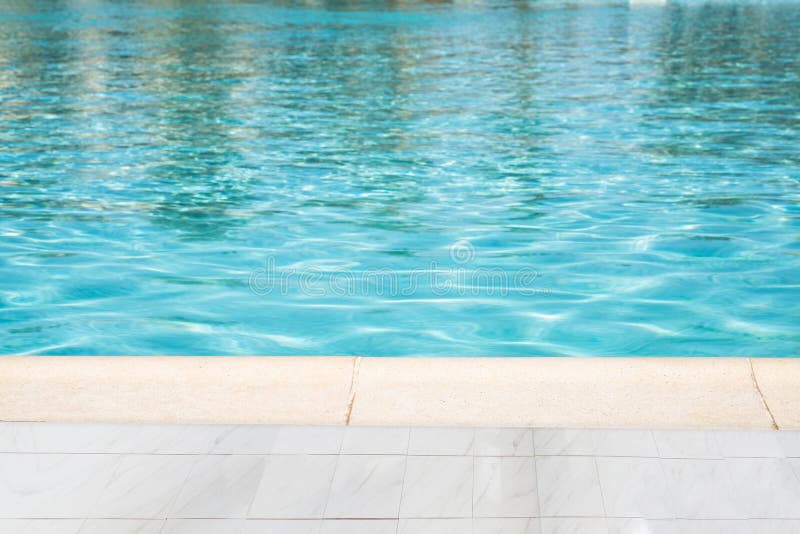 Shiny Blue Water Background Stock Image - Image of swimming, surface ...