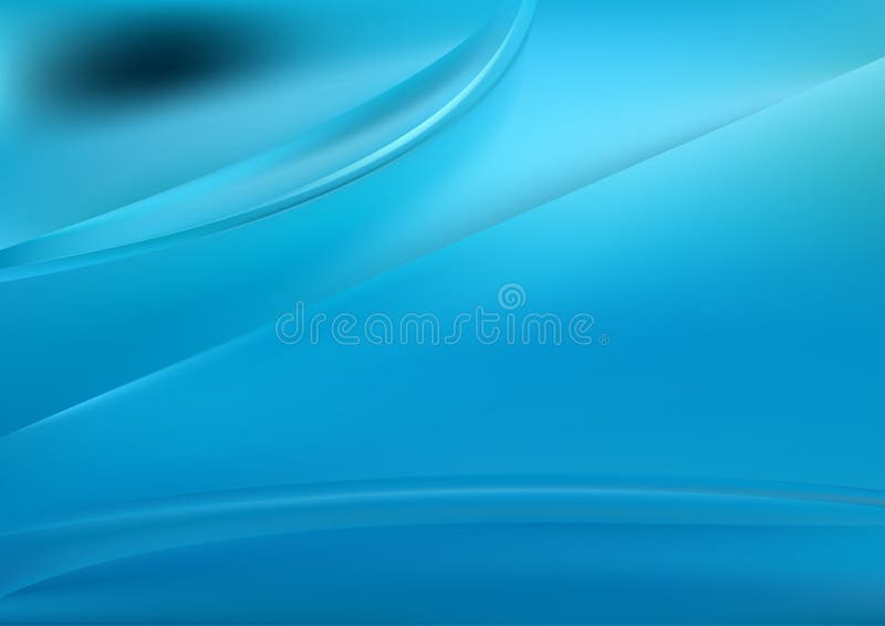 Shiny Blue Wave Background Vector Stock Vector - Illustration of ...