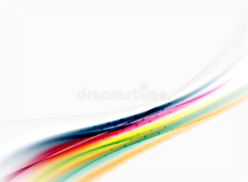 Shiny blurred line waves stock vector. Illustration of shape - 79370783