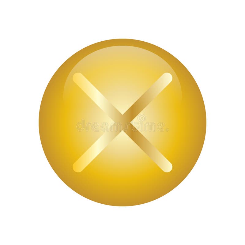 Shiny bolt head stock vector. Illustration of design - 259031402