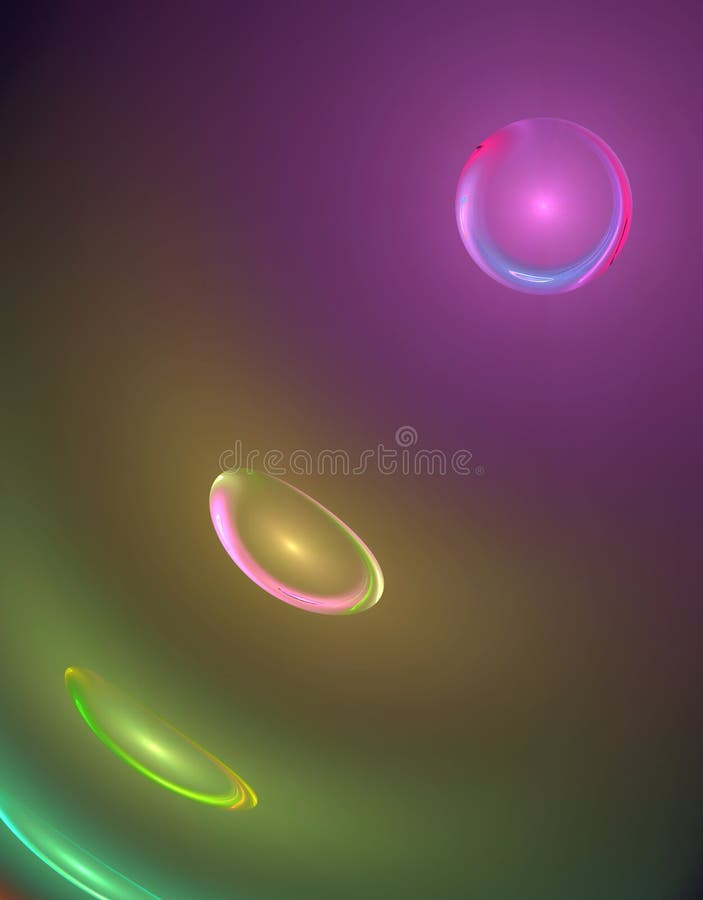 Shiny Bubbles in Diagonal Movement Looping Spherical Space with ...