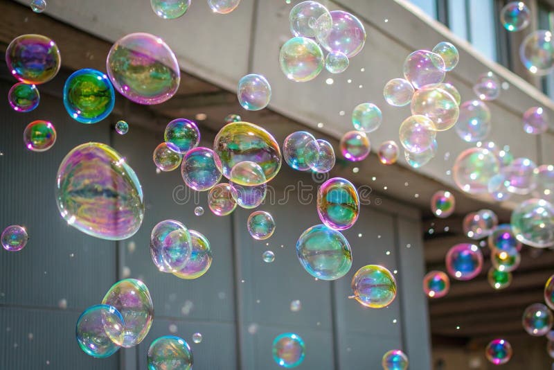 Shiny bubbles wallpaper stock illustration. Illustration of texture ...