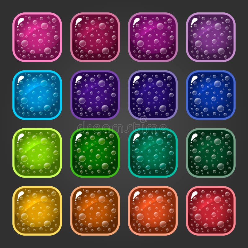 Game gui 25 stock vector. Illustration of application - 65893846