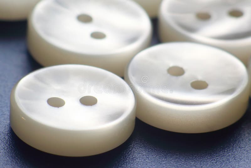 Shiny Buttons Very Close Macro Stock Photo - Image of decorative ...