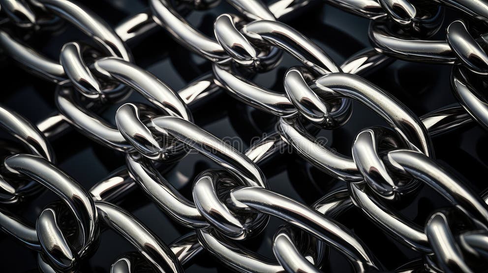 Shiny chains texture stock illustration. Illustration of modern - 361757329