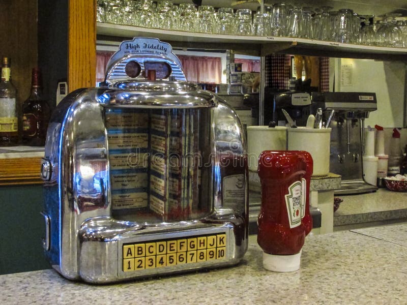 Retro Kitchen Table Jukebox