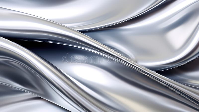 Shiny chrome metal texture stock illustration. Illustration of polished ...