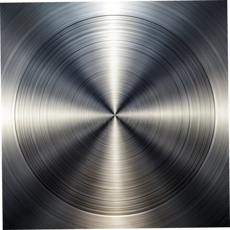 Shiny Circular Stainless Steel Metal Reflections for Modern Background ...