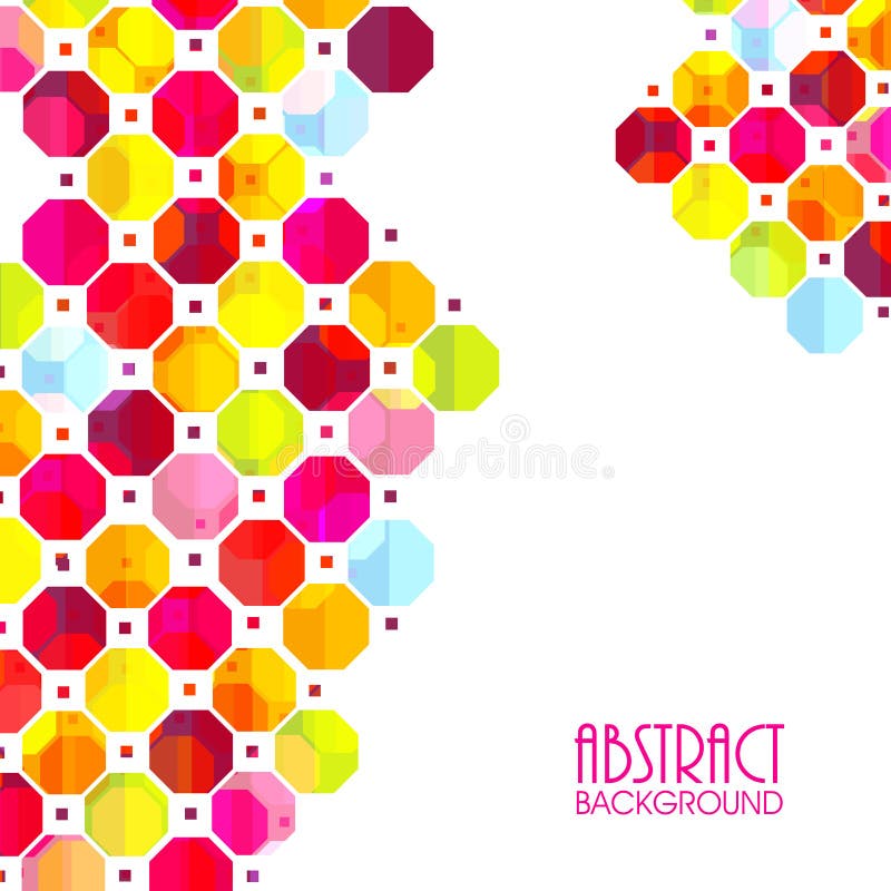 Shiny Colorful Abstract Background. Stock Illustration - Illustration ...