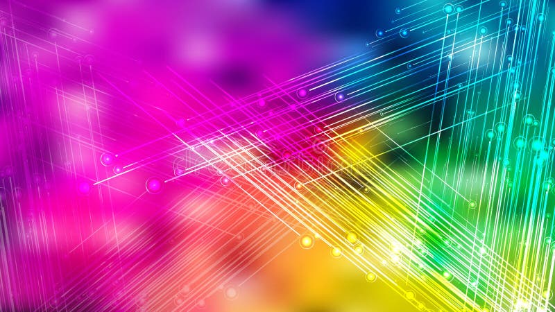 Shiny Colorful Crossing Lines Background Stock Vector - Illustration of ...