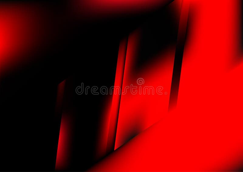 Shiny Cool Red Background Design Stock Vector - Illustration of flow ...
