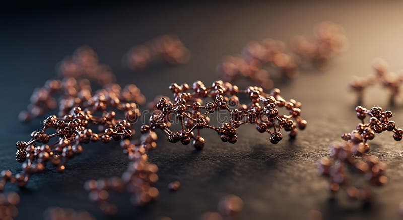 Copper Atomic Lattice Stock Illustrations – 17 Copper Atomic Lattice ...